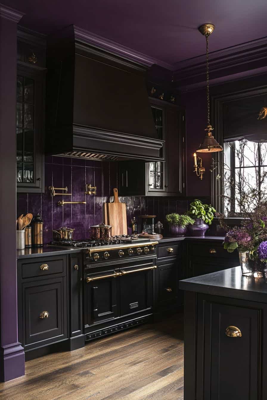 25 Moody Kitchens To Inspire Your Next Redesign | The Olive Branch Nest