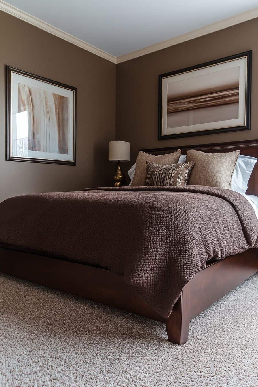 23 Brown Bedroom Ideas For A Warm And Cozy Vibe | The Olive Branch Nest