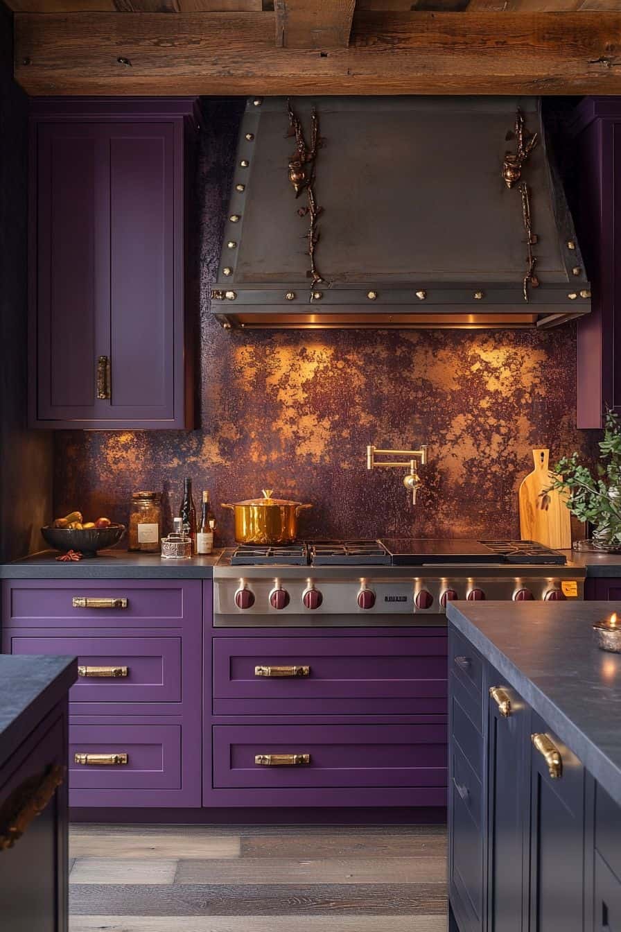 25 Moody Kitchens To Inspire Your Next Redesign | The Olive Branch Nest