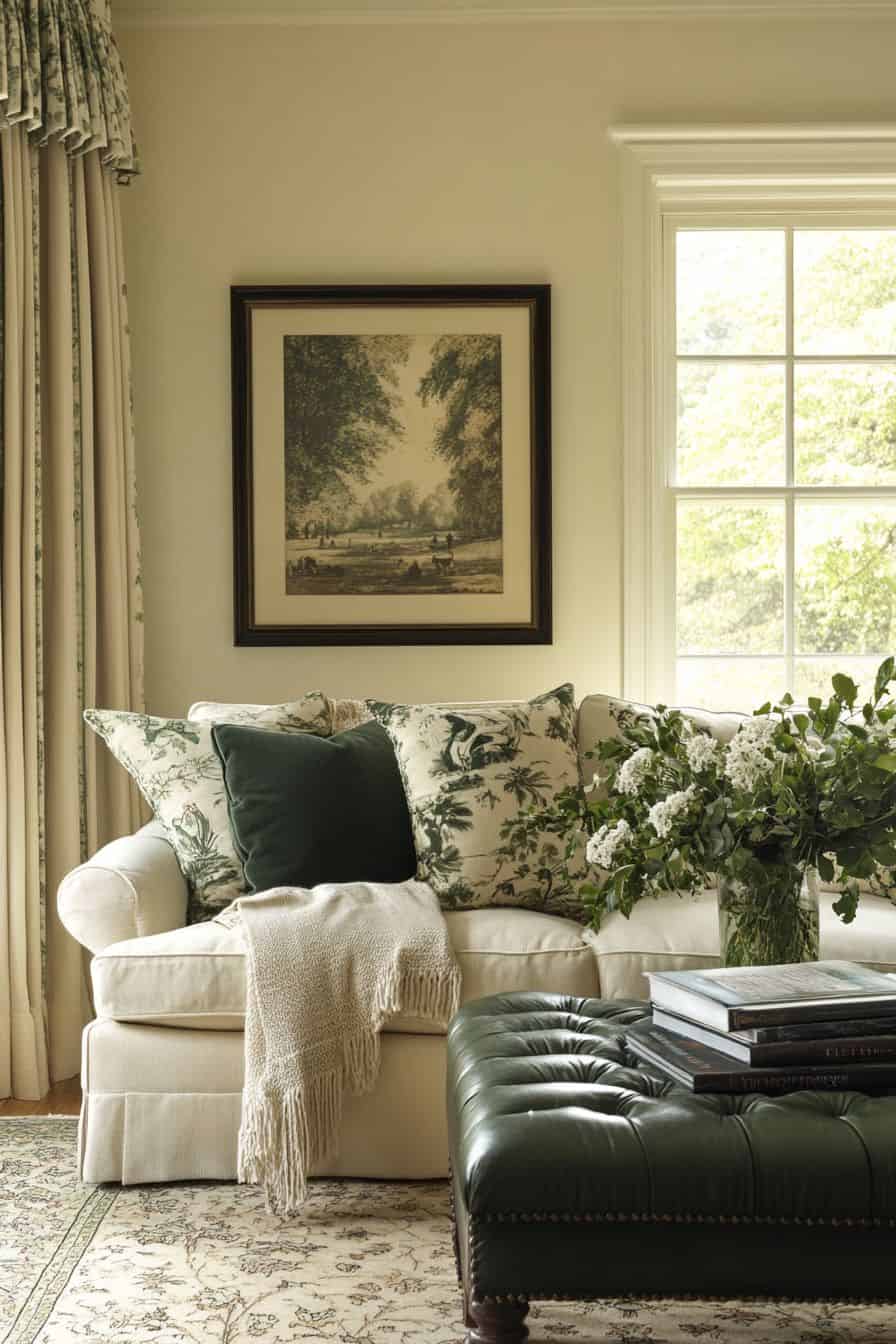 20 Green Living Room Ideas That Will Wow Your Guests | The Olive Branch ...