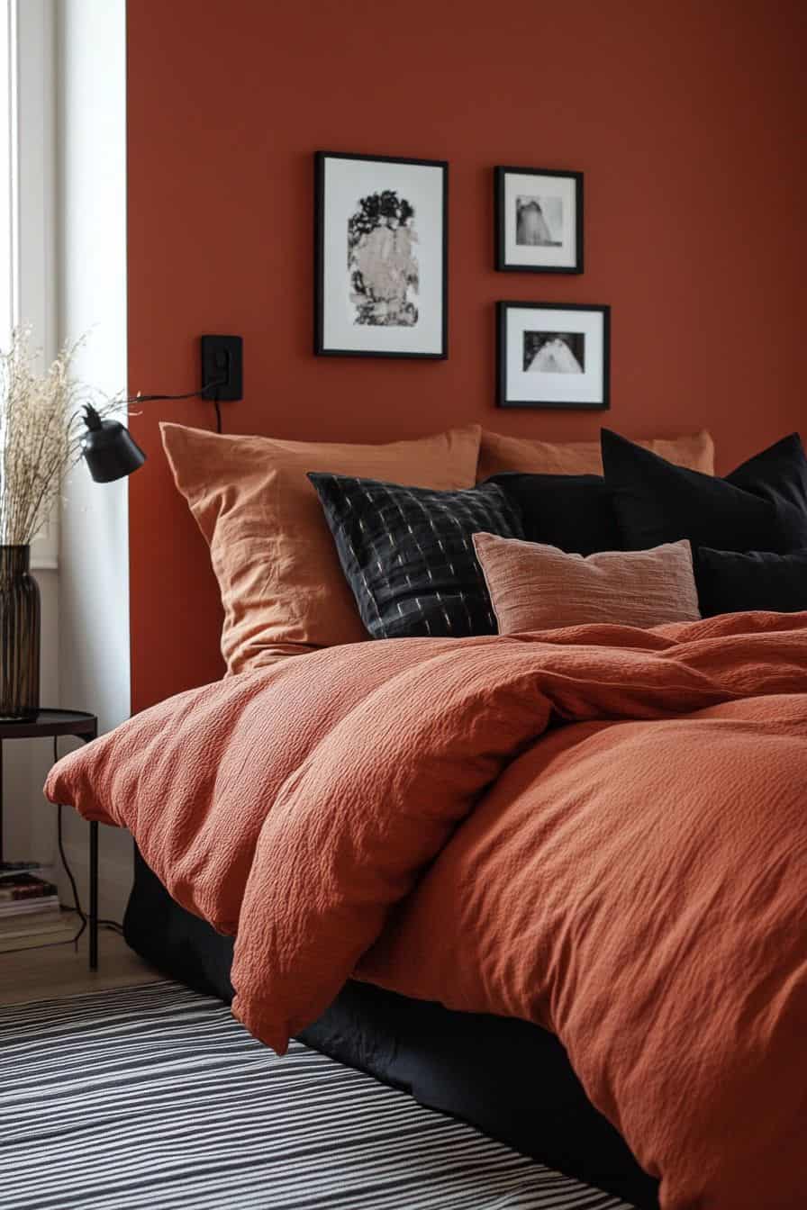 Earthy Elegance: 20 Stunning Terracotta Bedrooms | The Olive Branch Nest