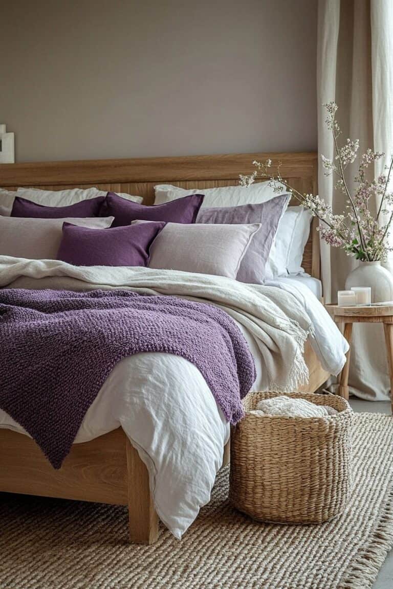 22 Purple Bedrooms That Redefine Style And Comfort | The Olive Branch Nest