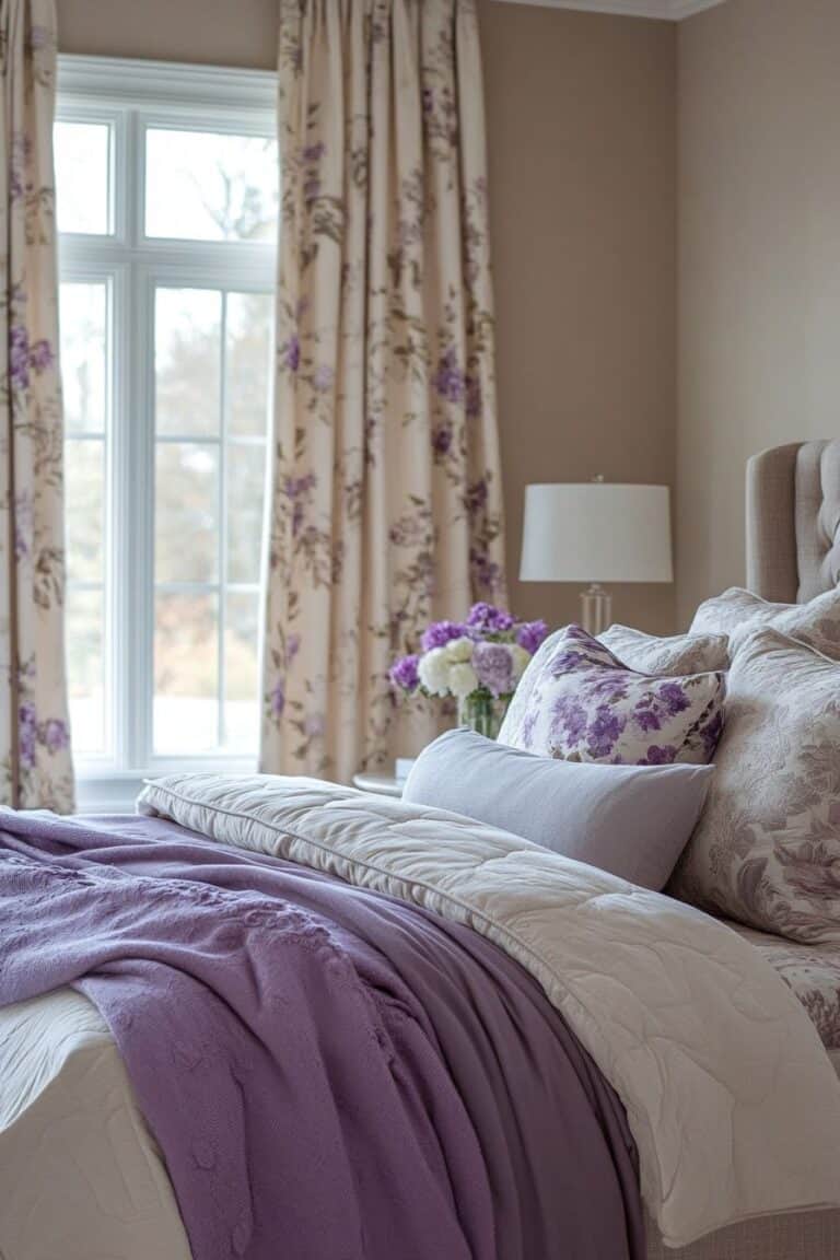 22 Purple Bedrooms That Redefine Style And Comfort | The Olive Branch Nest