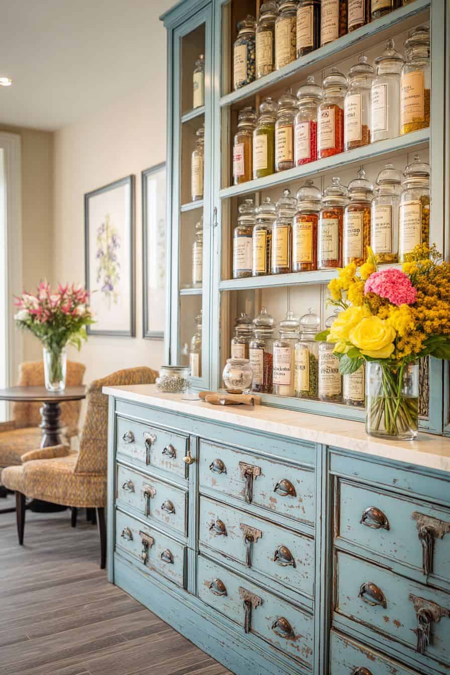 12 Apothecary Kitchen Ideas For A Timeless Vintage Look | The Olive ...