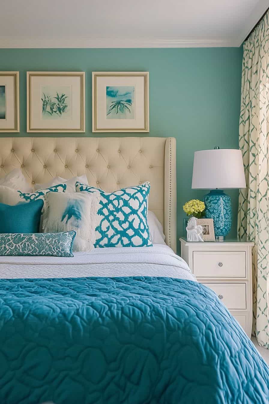 Transform Your Bedroom With A Blue And Cream Color Scheme | The Olive ...