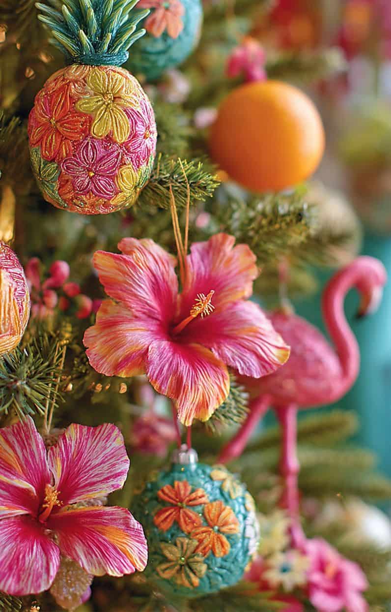 10 Creative Summer Christmas Tree Decor Ideas To Keep The Festive ...