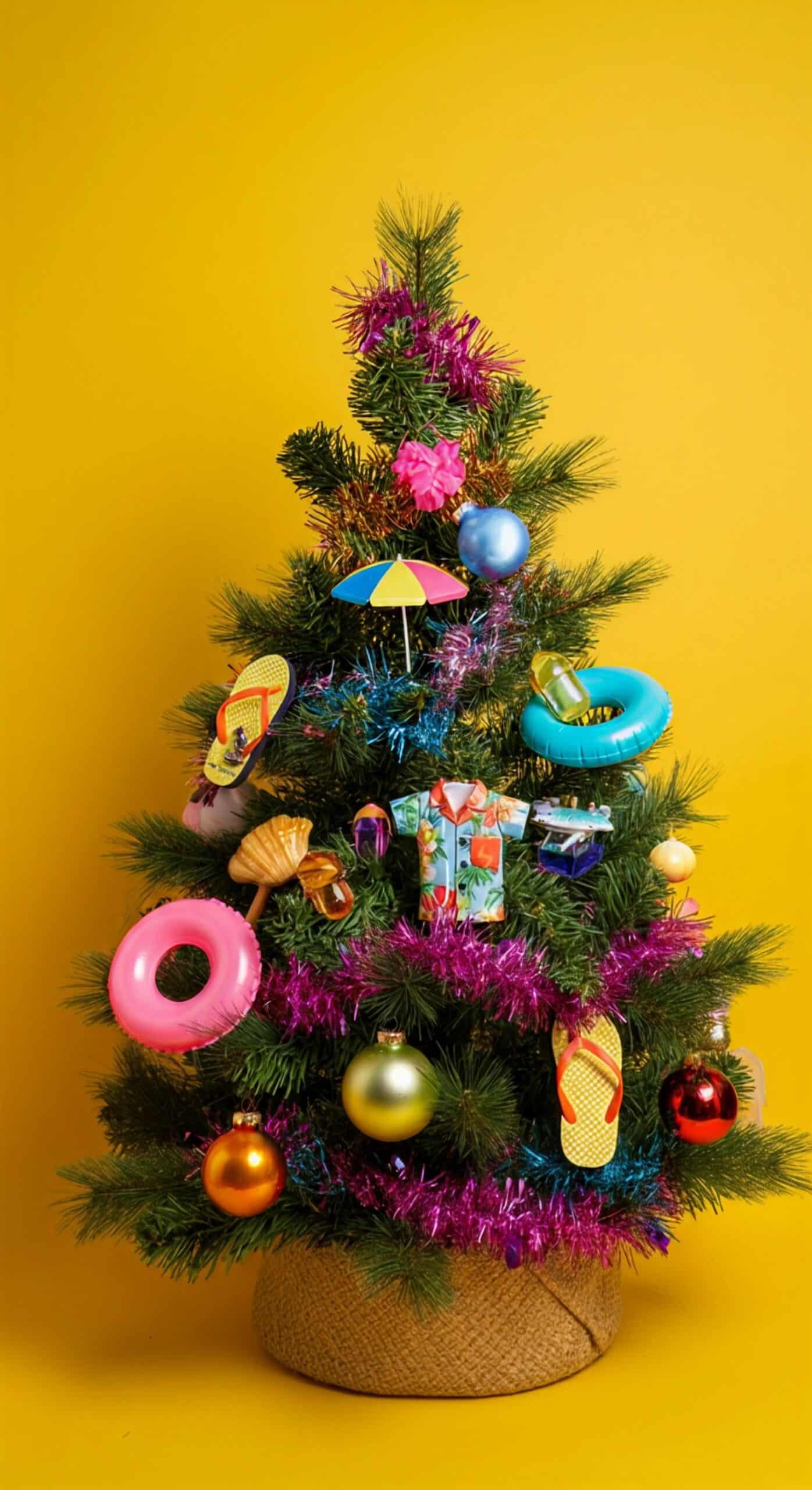 10 Creative Summer Christmas Tree Decor Ideas To Keep The Festive ...