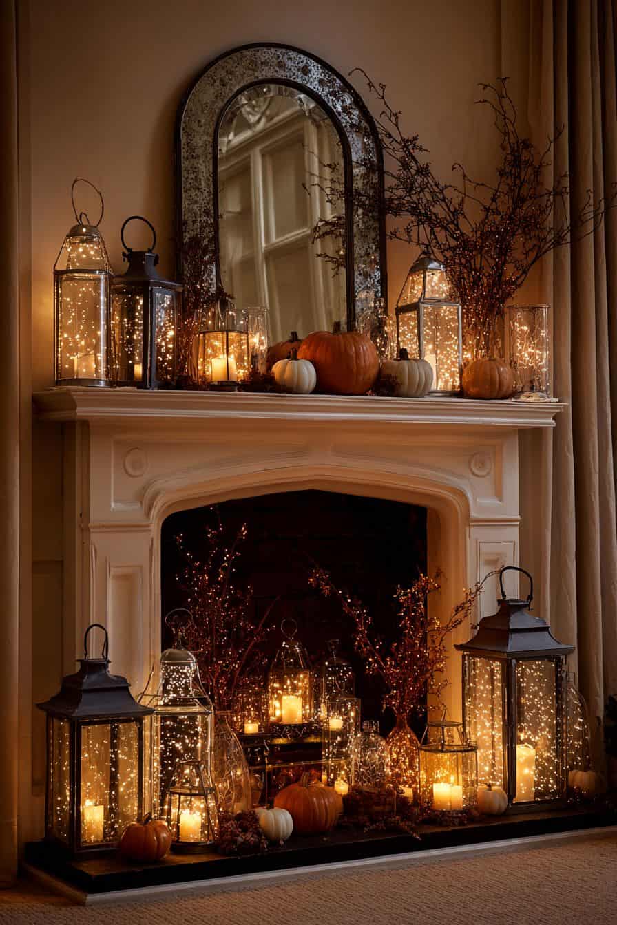 27 Fall Mantle Ideas To Cozy Up Your Home | The Olive Branch Nest