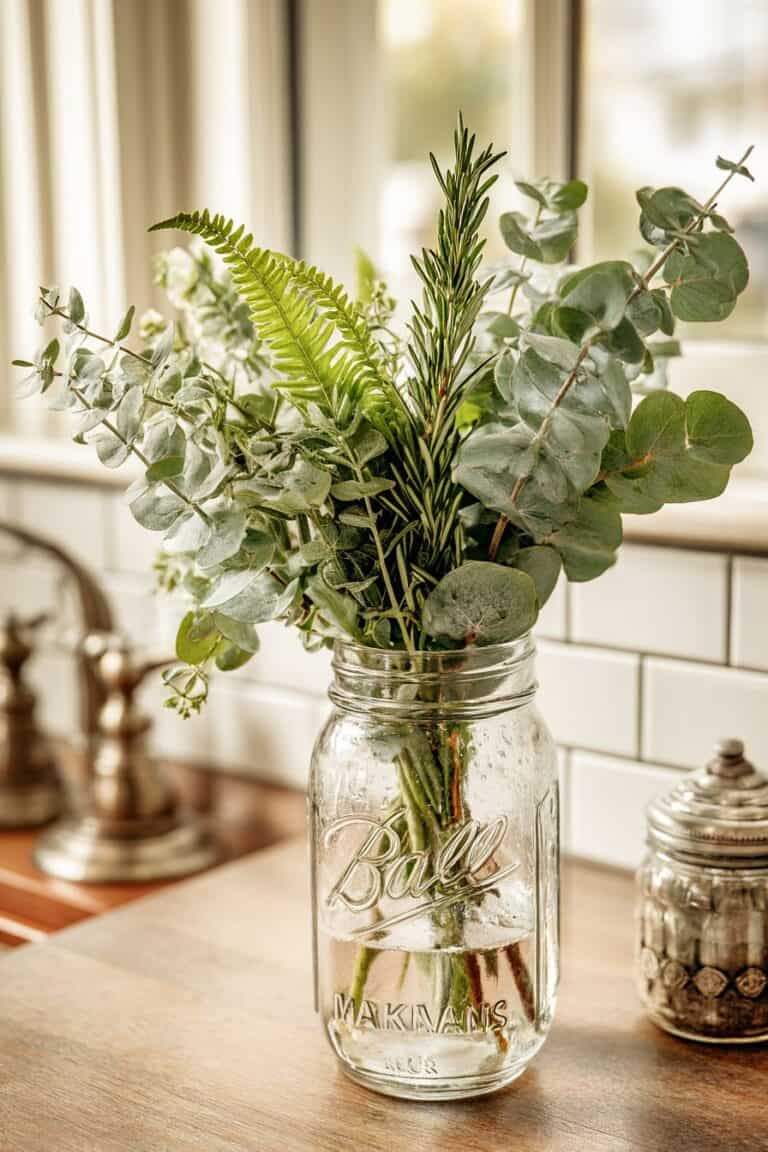 20 Mason Jar Flower Arrangement Ideas For Effortless Home Decor | The ...