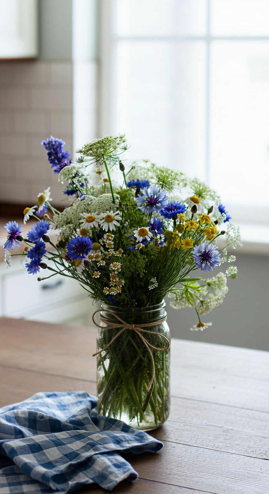 20 Mason Jar Flower Arrangement Ideas For Effortless Home Decor | The ...
