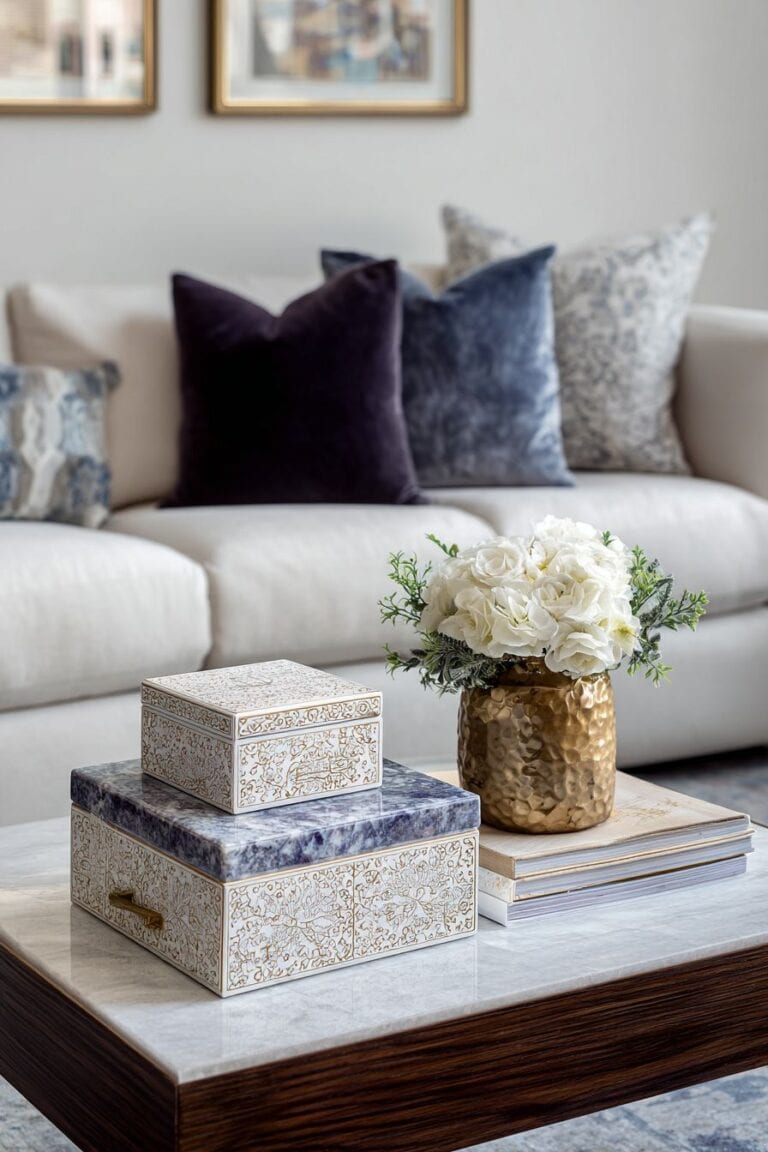 20 Coffee Table Styling Ideas To Elevate Your Living Room | The Olive ...