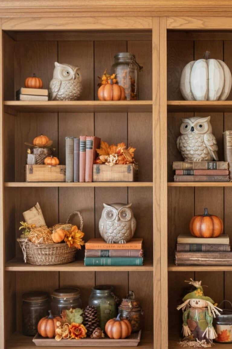 17 Fall Bookshelf Decor Ideas For A Stunning Bookcase | The Olive ...