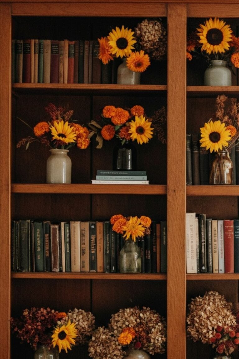 17 Fall Bookshelf Decor Ideas For A Stunning Bookcase | The Olive ...