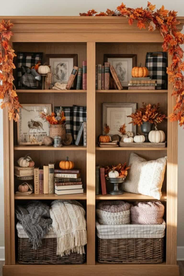 17 Fall Bookshelf Decor Ideas For A Stunning Bookcase | The Olive ...