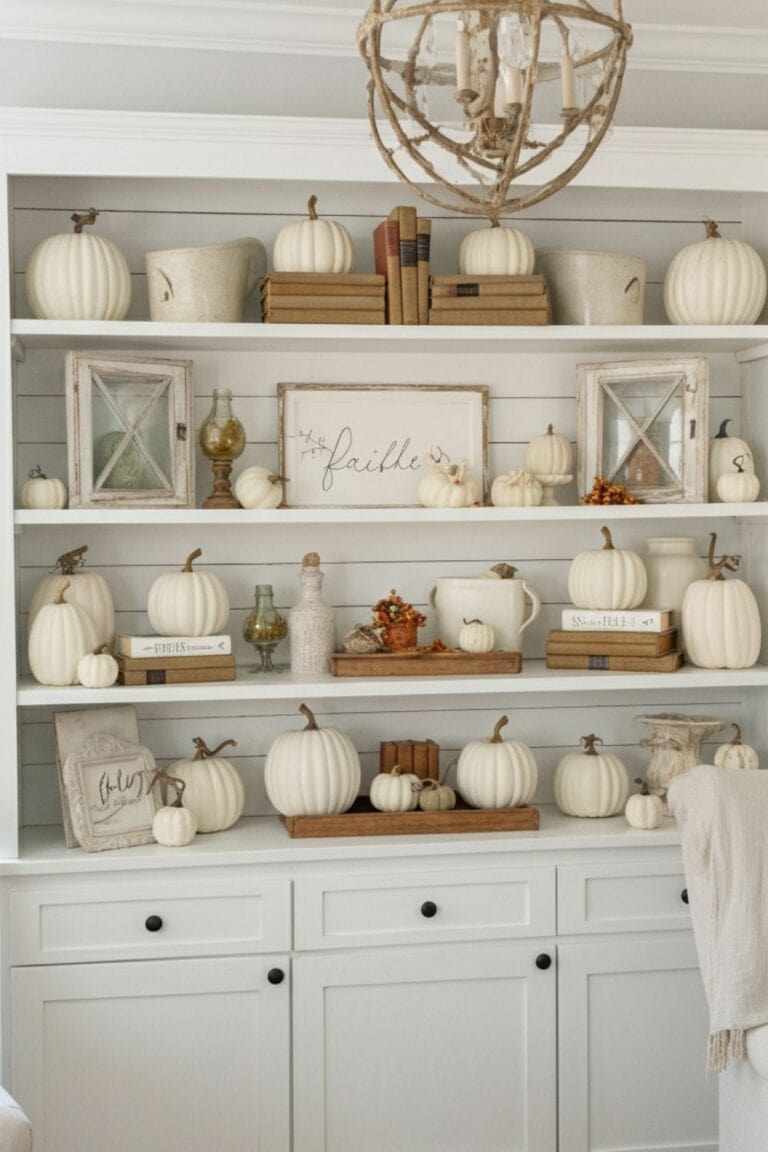 17 Fall Bookshelf Decor Ideas For A Stunning Bookcase | The Olive ...