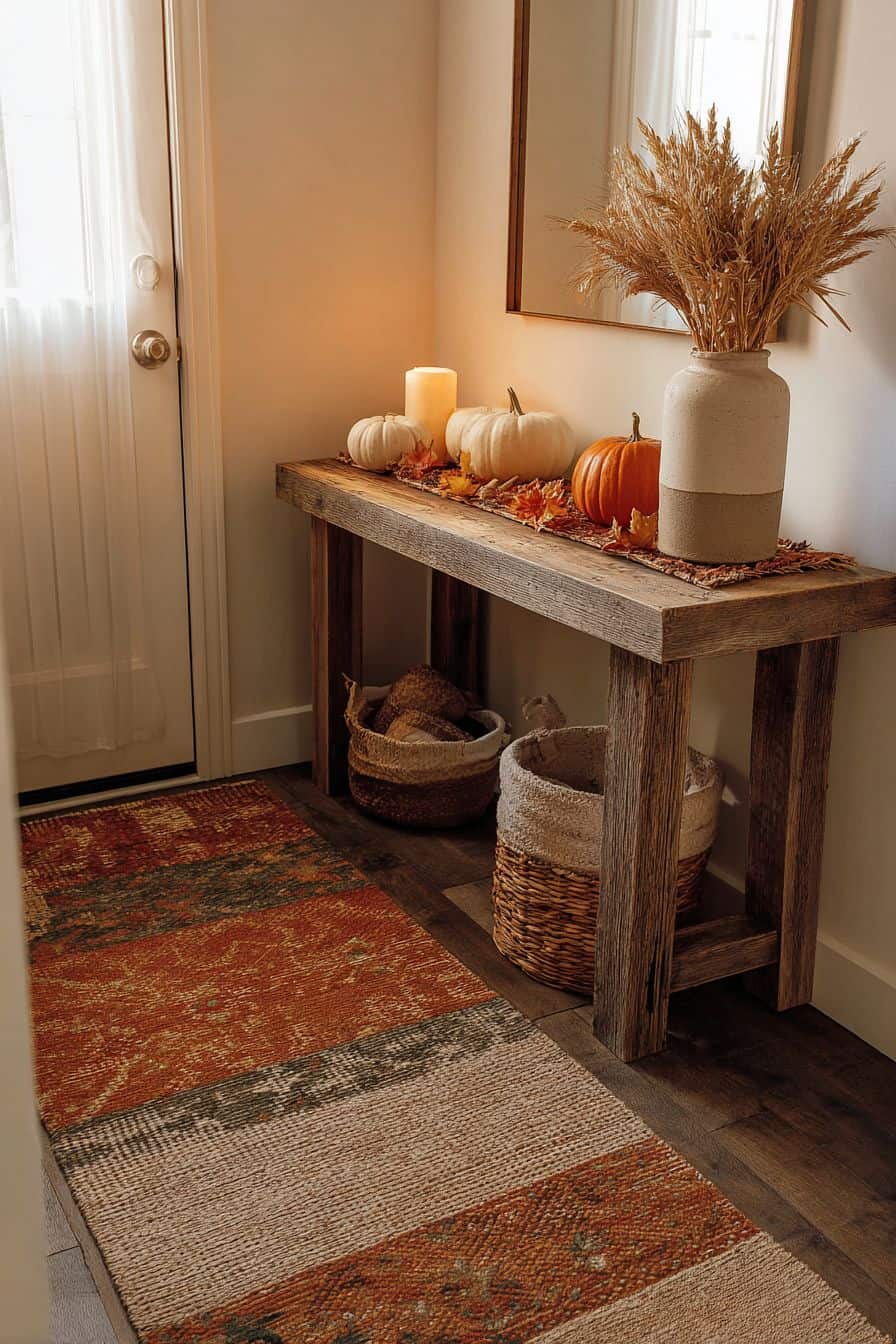 22 Beautiful Fall Entryway Decor Ideas | The Olive Branch Nest