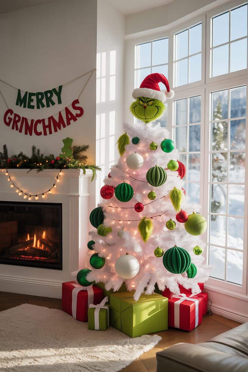 How To Create A Grinch-Themed Christmas Tree That’s Full Of Holiday ...