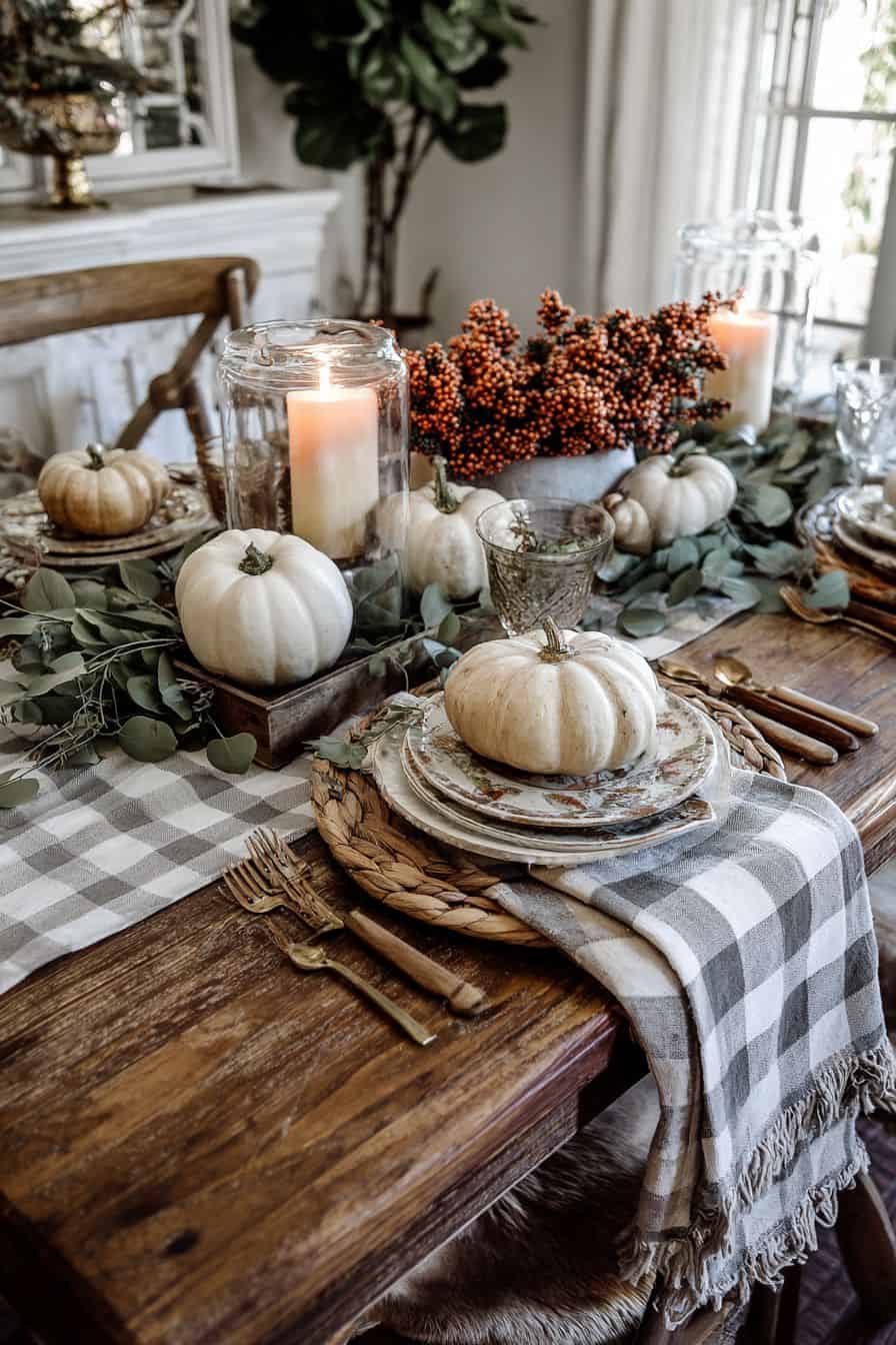 17 Simple Ideas For Fall Dining Table Decor | The Olive Branch Nest