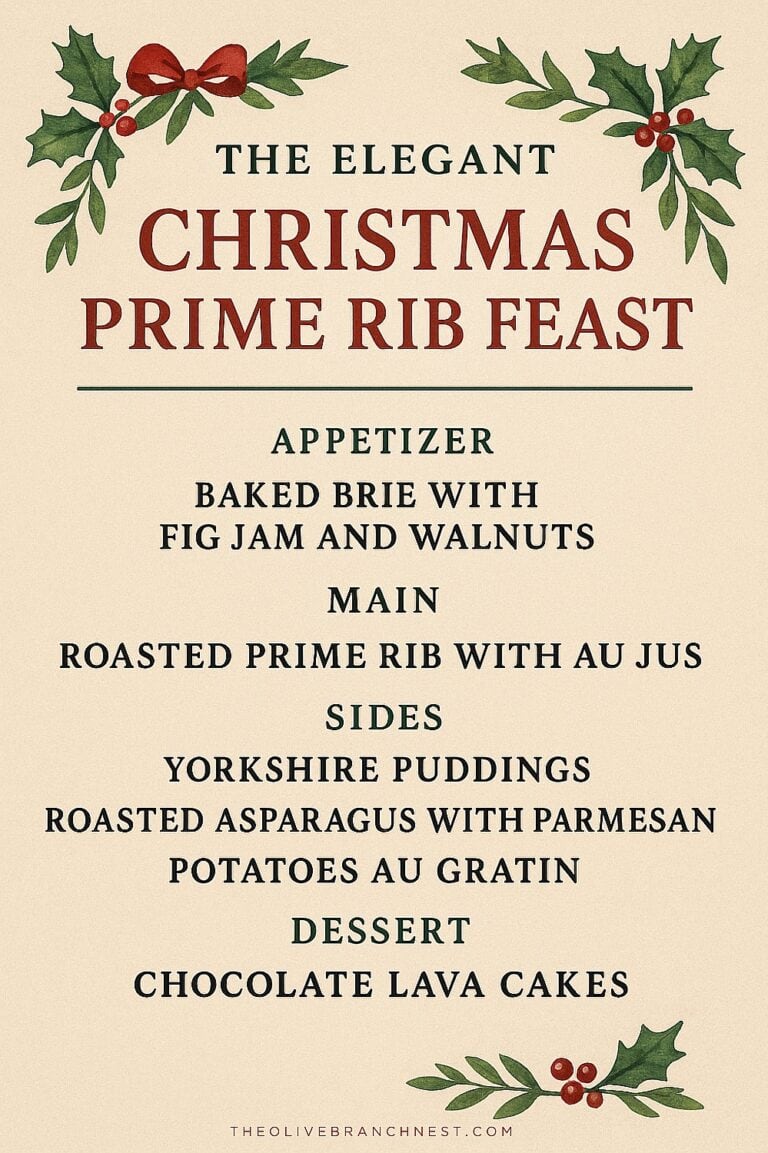 Timeless Twists: 10 Classic Christmas Menus That Sparkle | The Olive ...