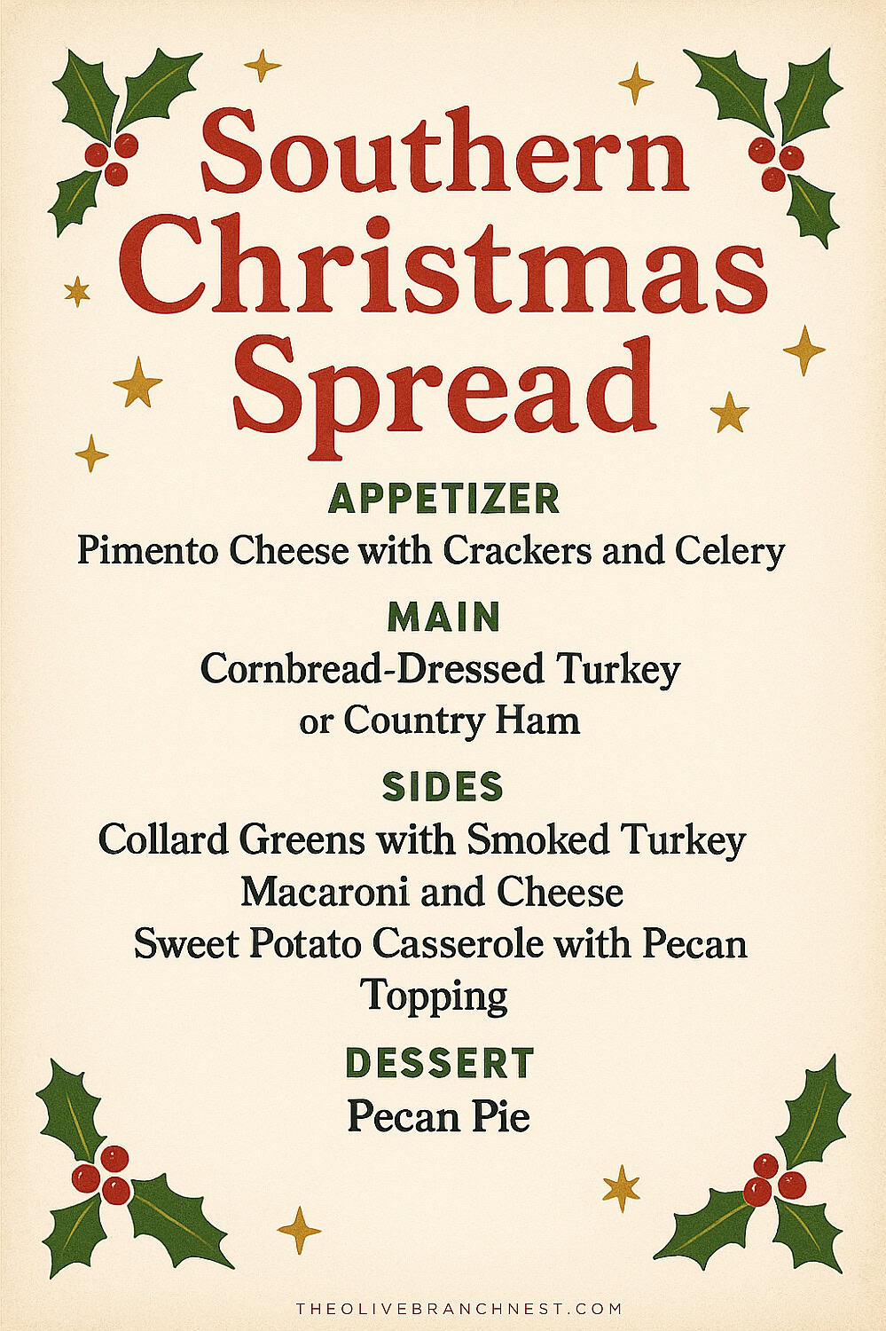 Timeless Twists: 10 Classic Christmas Menus That Sparkle | The Olive ...
