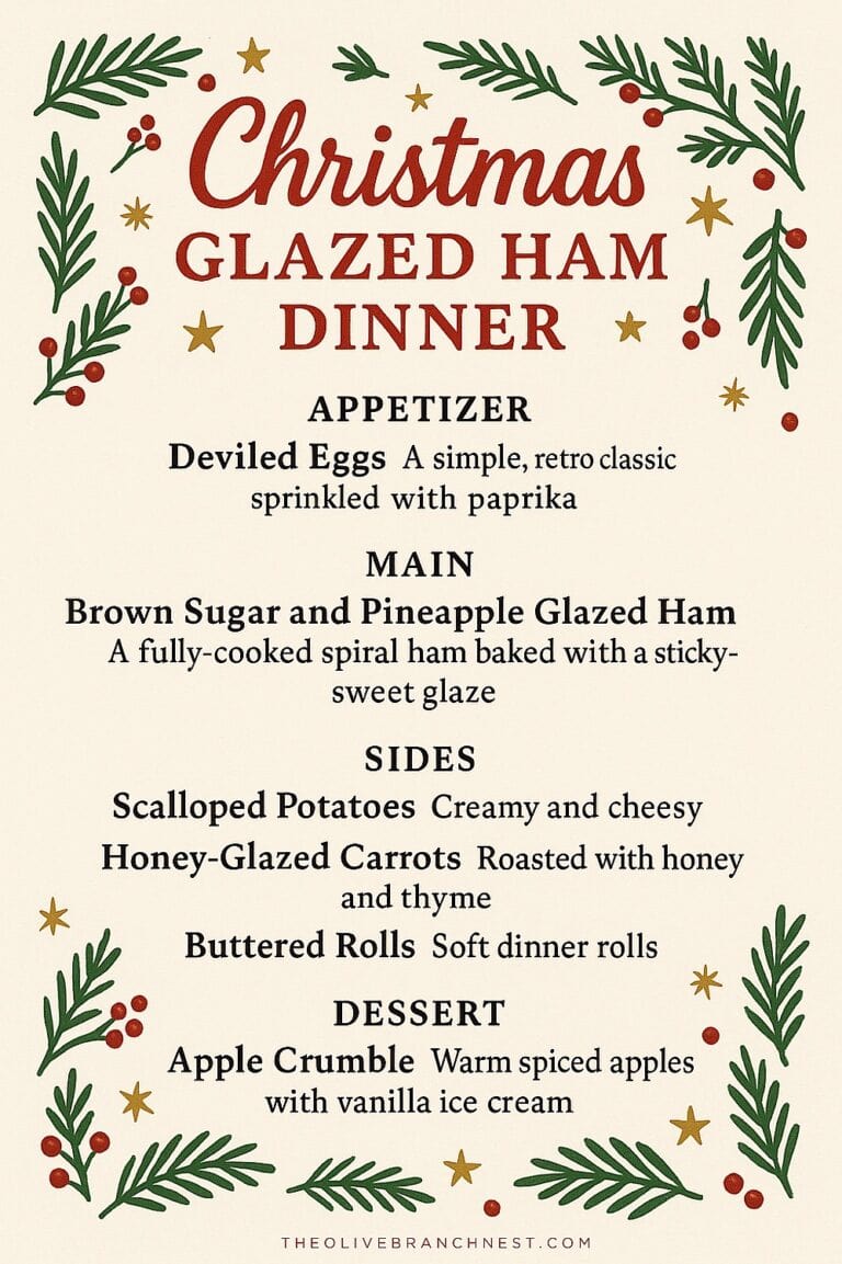 Timeless Twists: 10 Classic Christmas Menus That Sparkle | The Olive ...