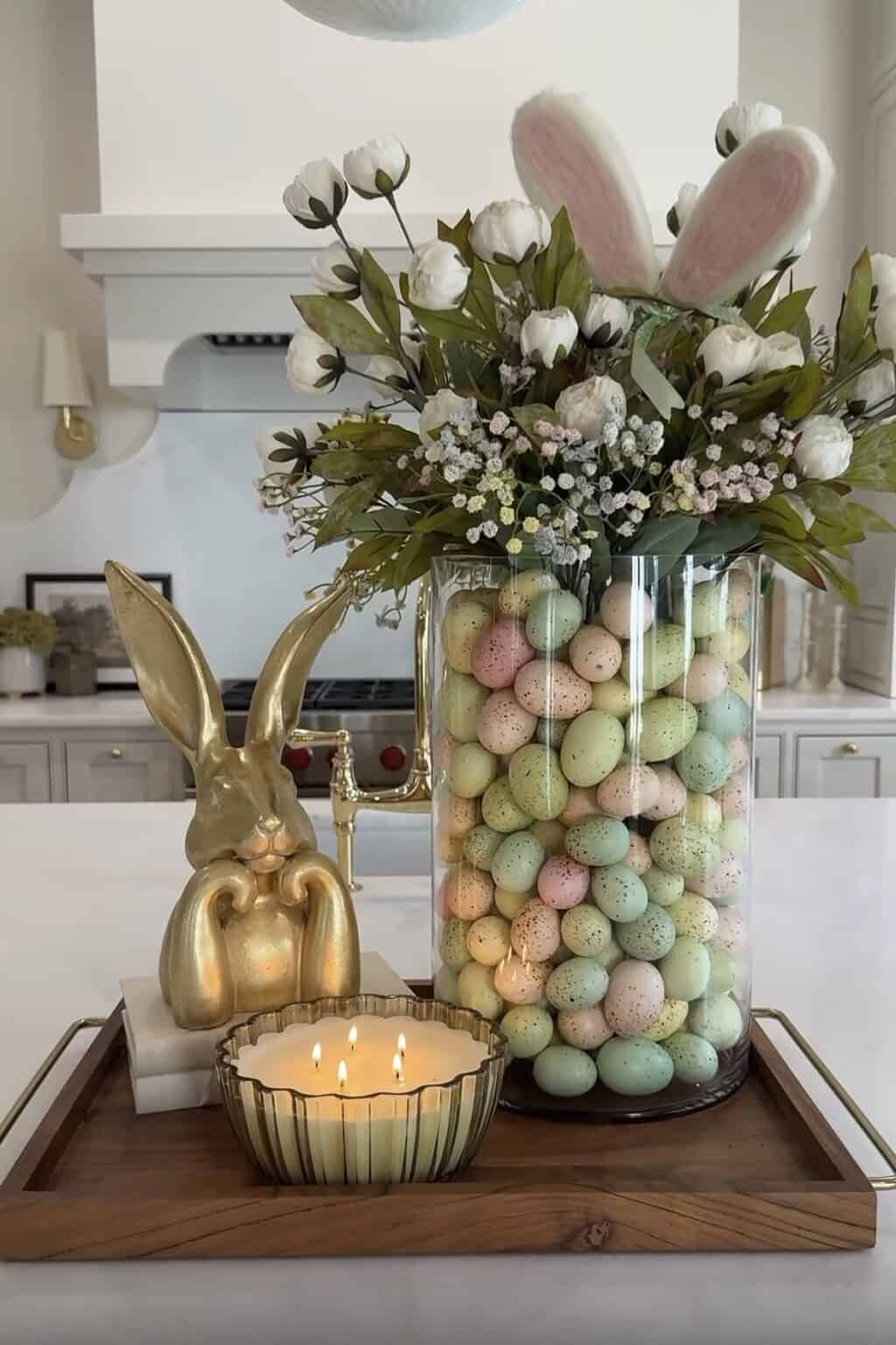 15 Cute Bunny Centerpieces For Easter | The Olive Branch Nest