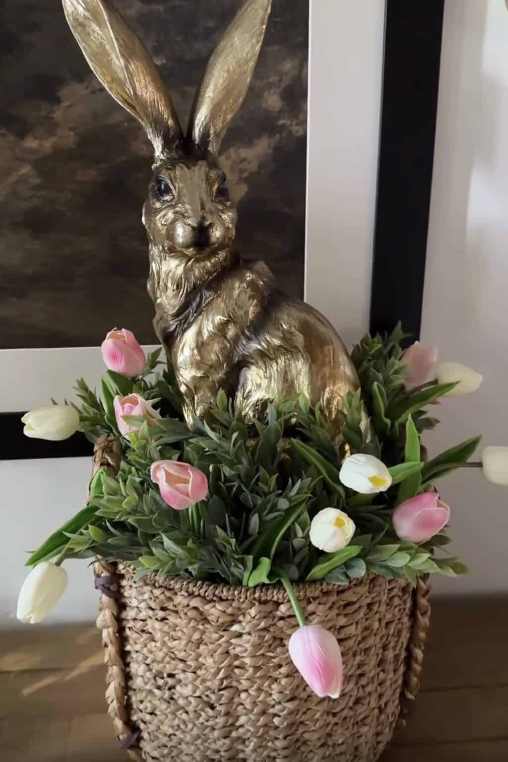 15 Cute Bunny Centerpieces For Easter | The Olive Branch Nest