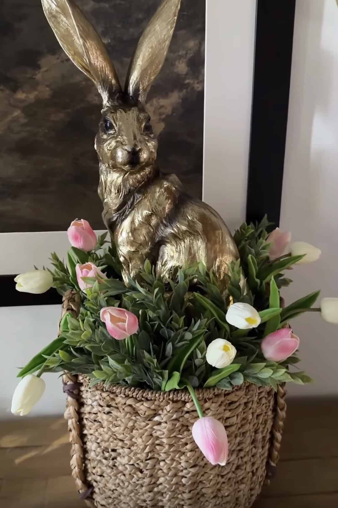 15 Cute Bunny Centerpieces For Easter | The Olive Branch Nest