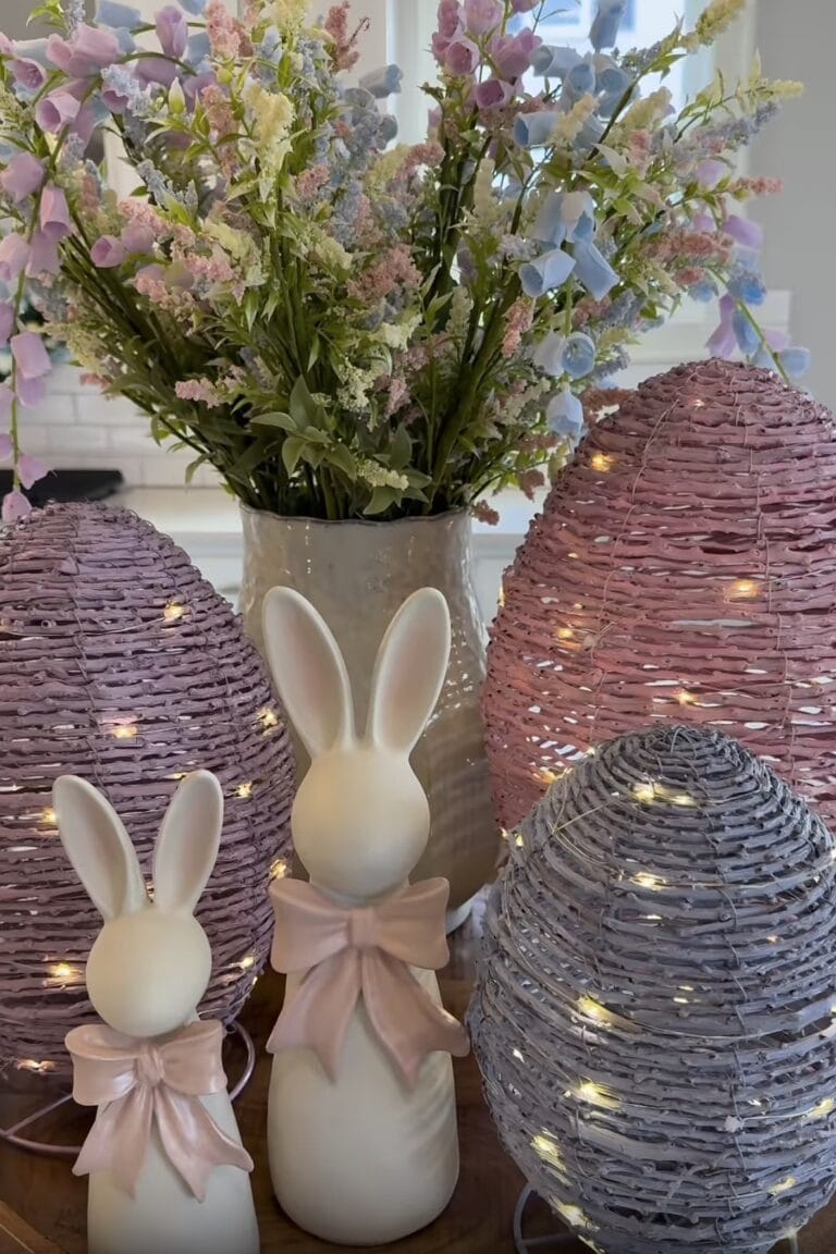 15 Cute Bunny Centerpieces For Easter | The Olive Branch Nest